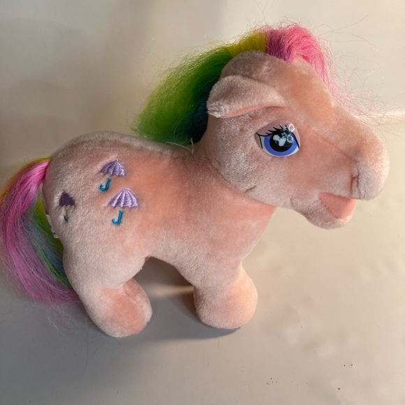 My Little Pony | Toys | My Little Pony Parasol G 1984 Vtg Plush Softies ...